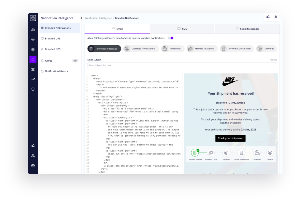 Centralized & Uniform Parcel Tracking System - Parcel Tracking